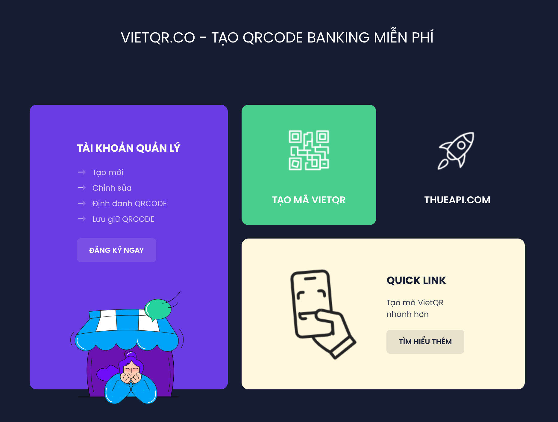 Danh sách ngân hàng - VIETQR.CO - TẠO QRCODE BANKING MIỄN PHÍ